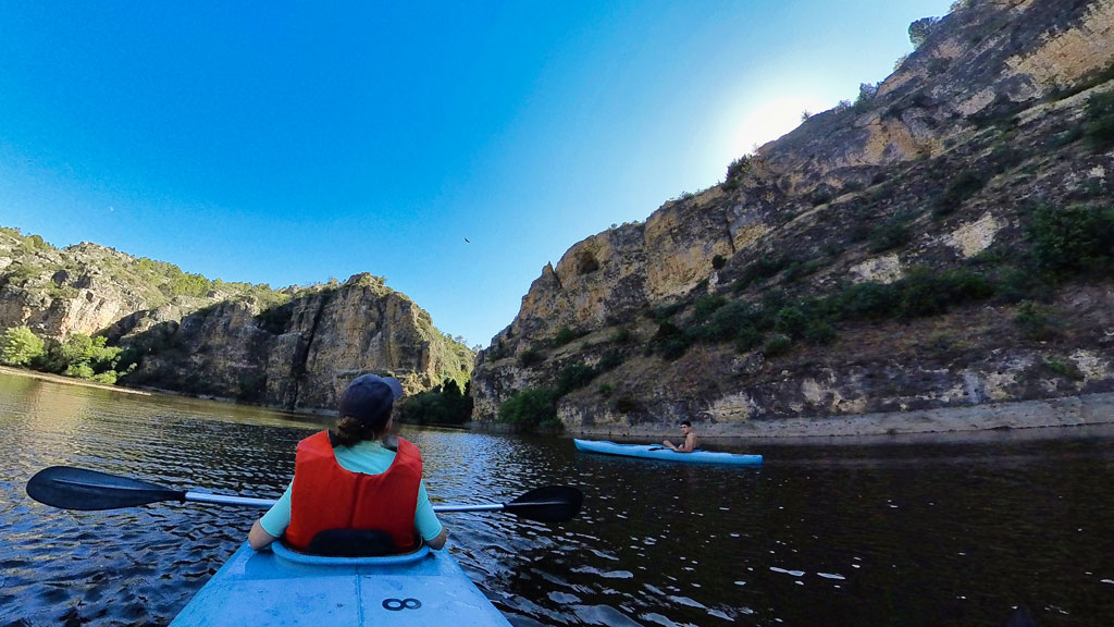 Kayak en las Hoces del Río Duratón – Viajar al paladar