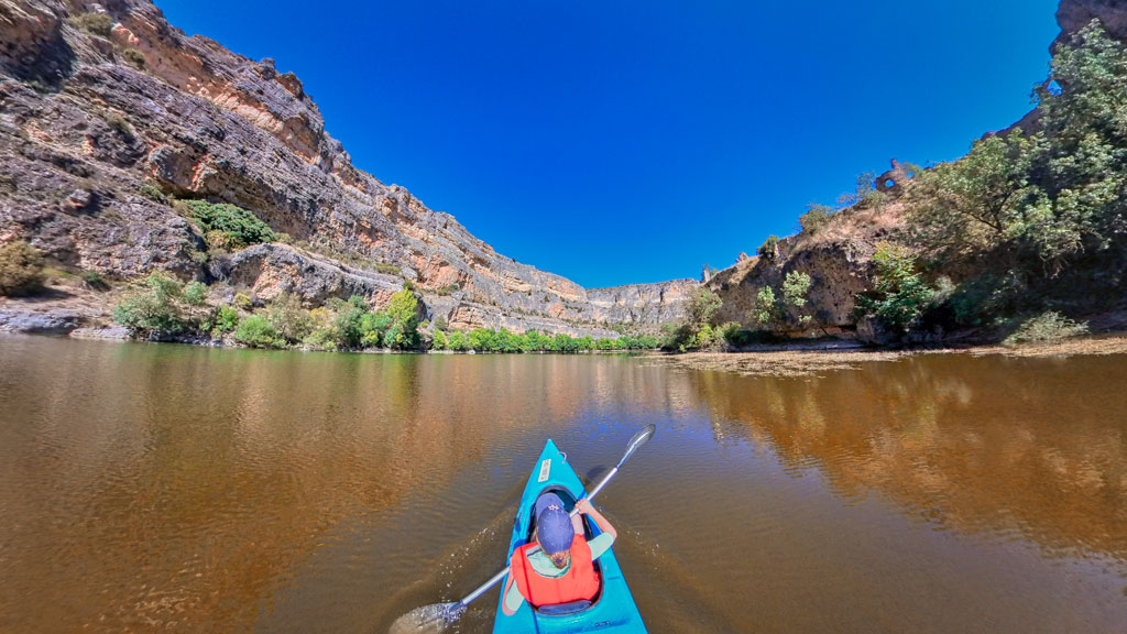 Kayak en las Hoces del Río Duratón – Viajar al paladar